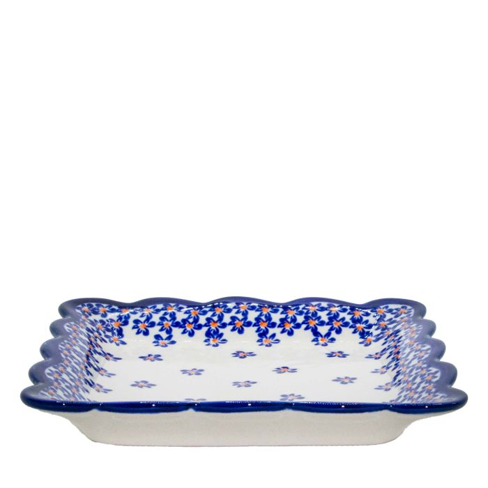 Biscuit Plate small (16,5 cm) (1610/A-882A/1) - Polish pottery ...