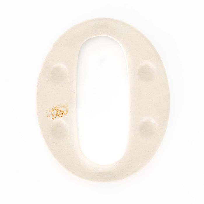 House number 0 (2087/ART-149/1) - Polish pottery - Bolesławiec