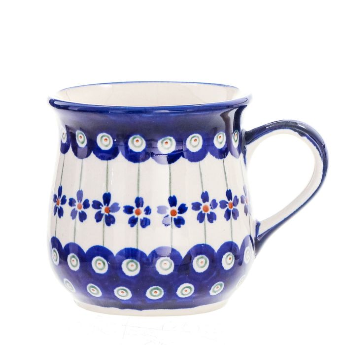 Magnolia Mug (V0,25L) (1599/A-166A/1) - Polish pottery - Bolesławiec