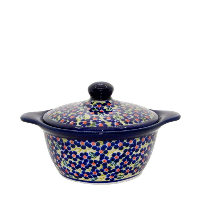 Lard pot with lid (V0,5L) (1926S1926P/DU-206/1) - Polish pottery ...
